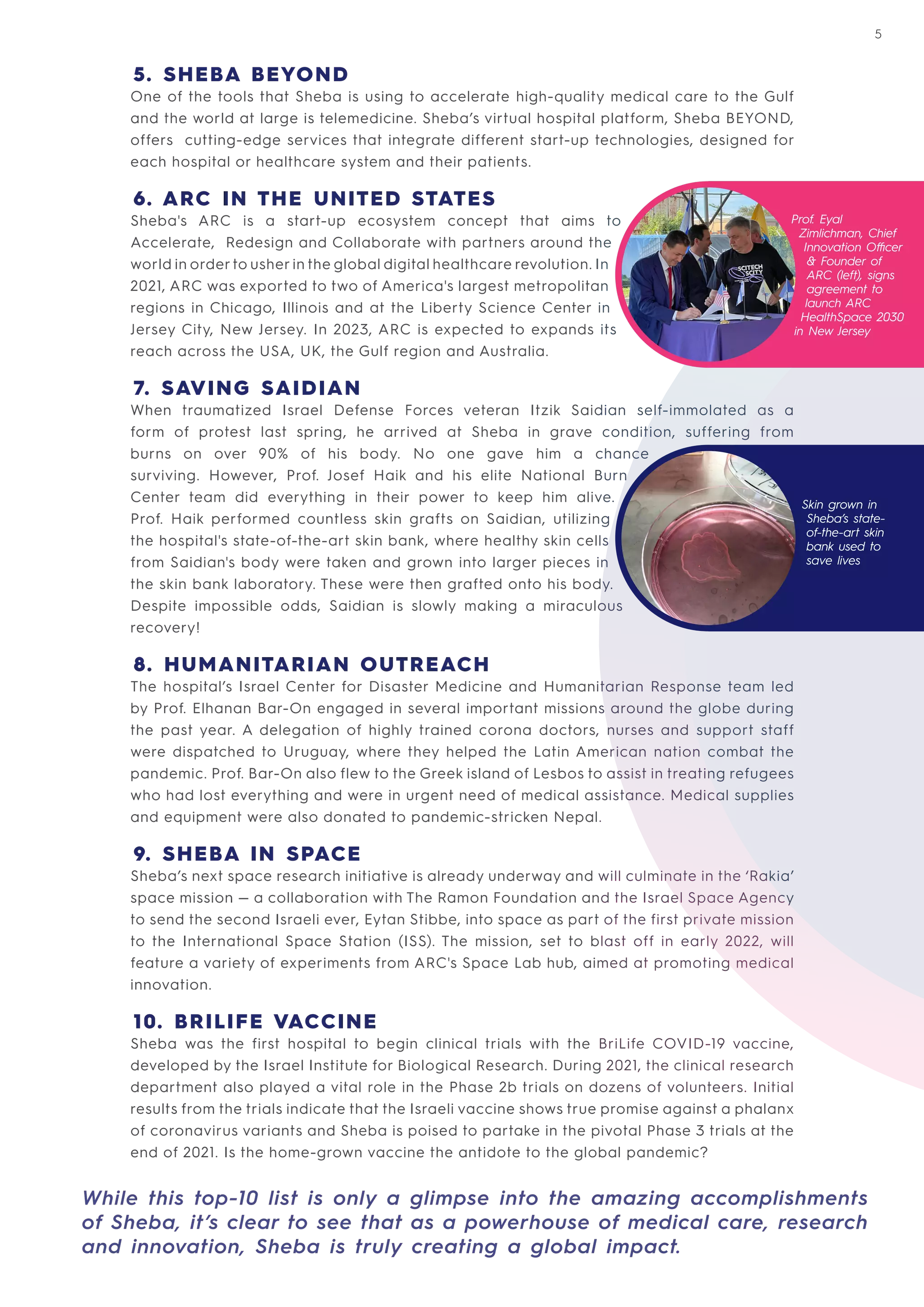 Sheba Pulse January 2022 | PDF