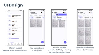 UI UX Design Case Study | Lets Learn | PDF