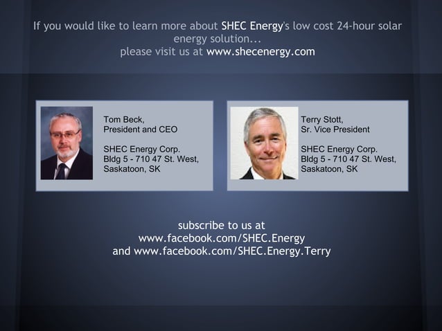 Shec energy corporation | PDF