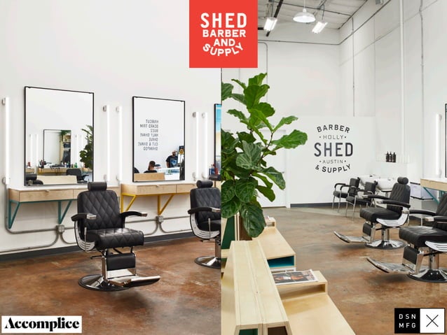 SHED Barbershop Design & Build | PPT