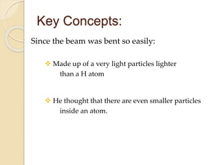 Discovery of Electrons and Protons | PPTX