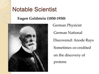 Discovery of Electrons and Protons | PPTX