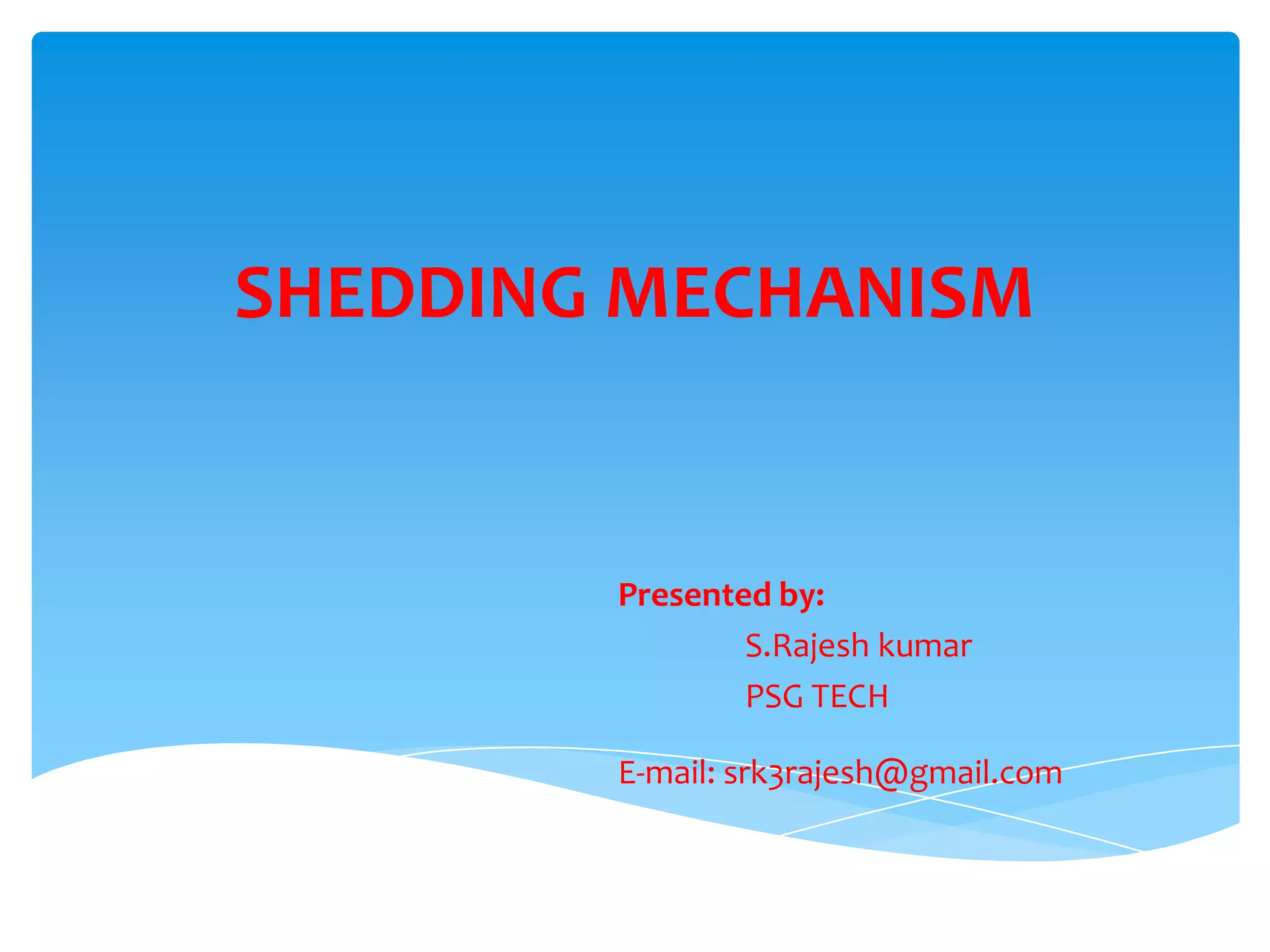 Shedding | PDF