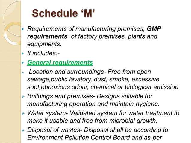 Schedules of Pharmacy | PPTX