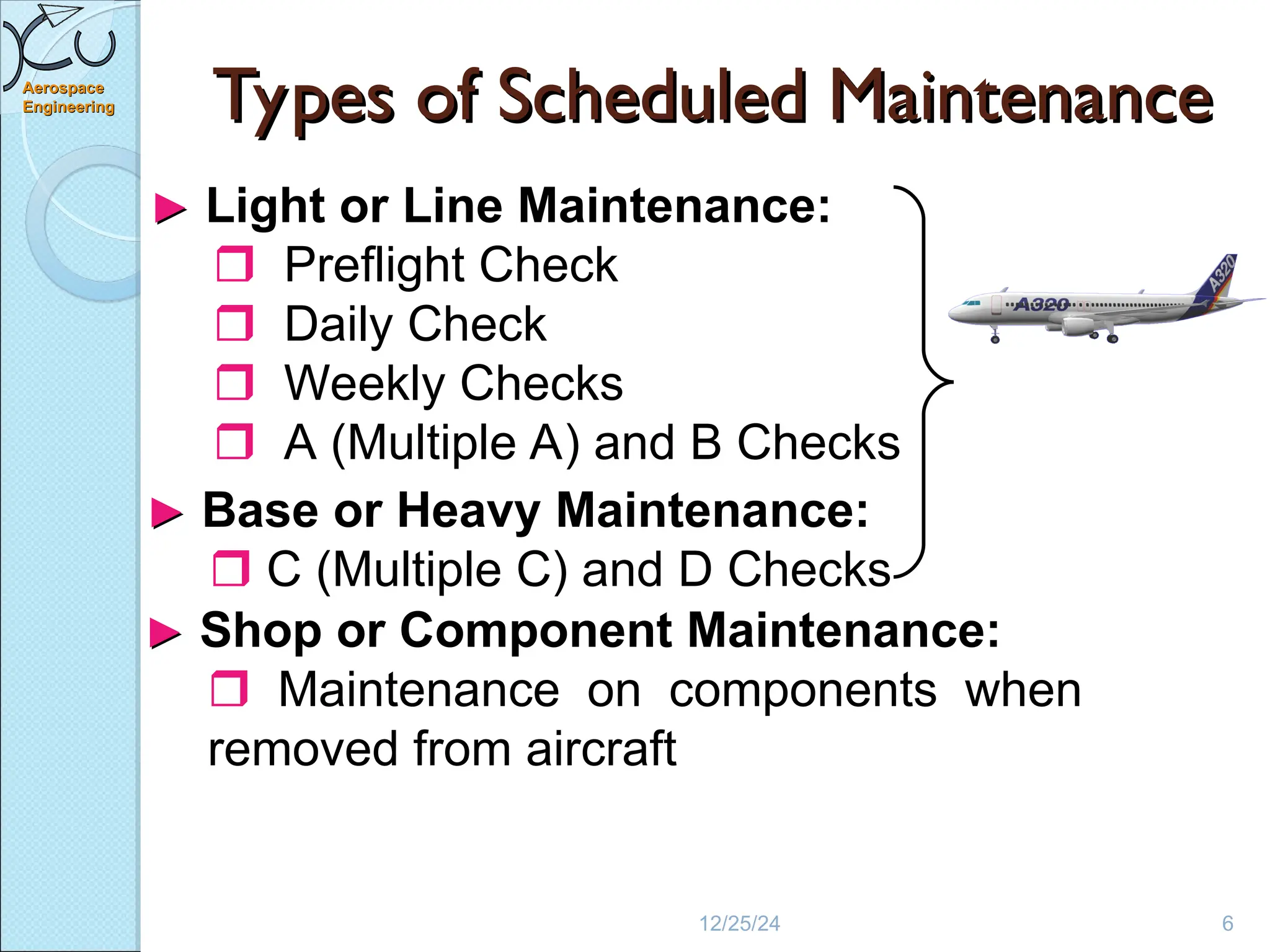 sheduled and unsheduled aircraft maintenance.ppt