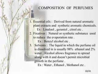perfumes | PPTX