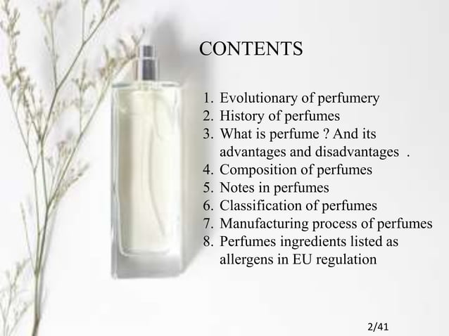perfumes | PPTX
