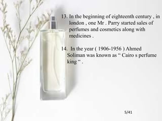 perfumes | PPTX