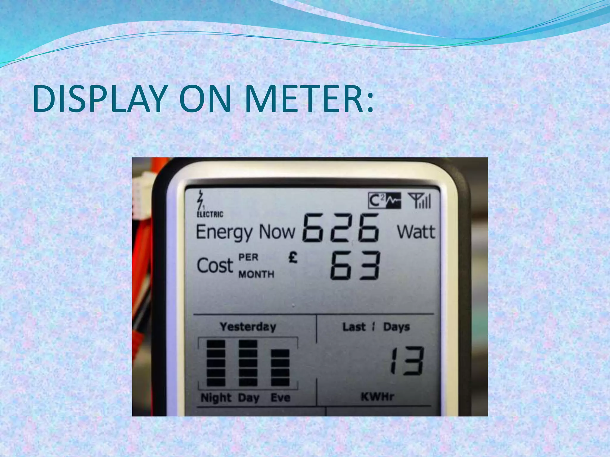 wireless energy meter monitoring with automatic tariff calculation ppt ...