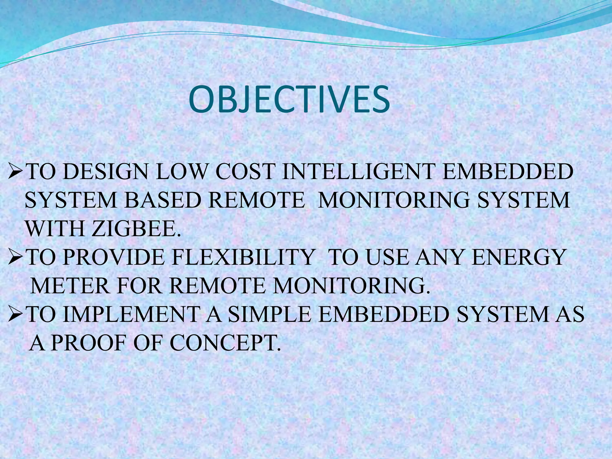 wireless energy meter monitoring with automatic tariff calculation ppt ...