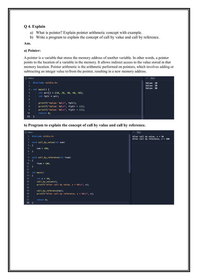 cprogramming questions for practice end term | PDF