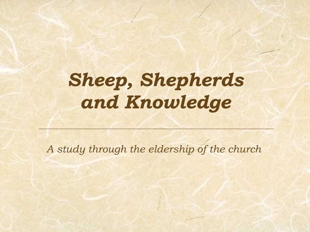 Sheep, Shepherds | PPT