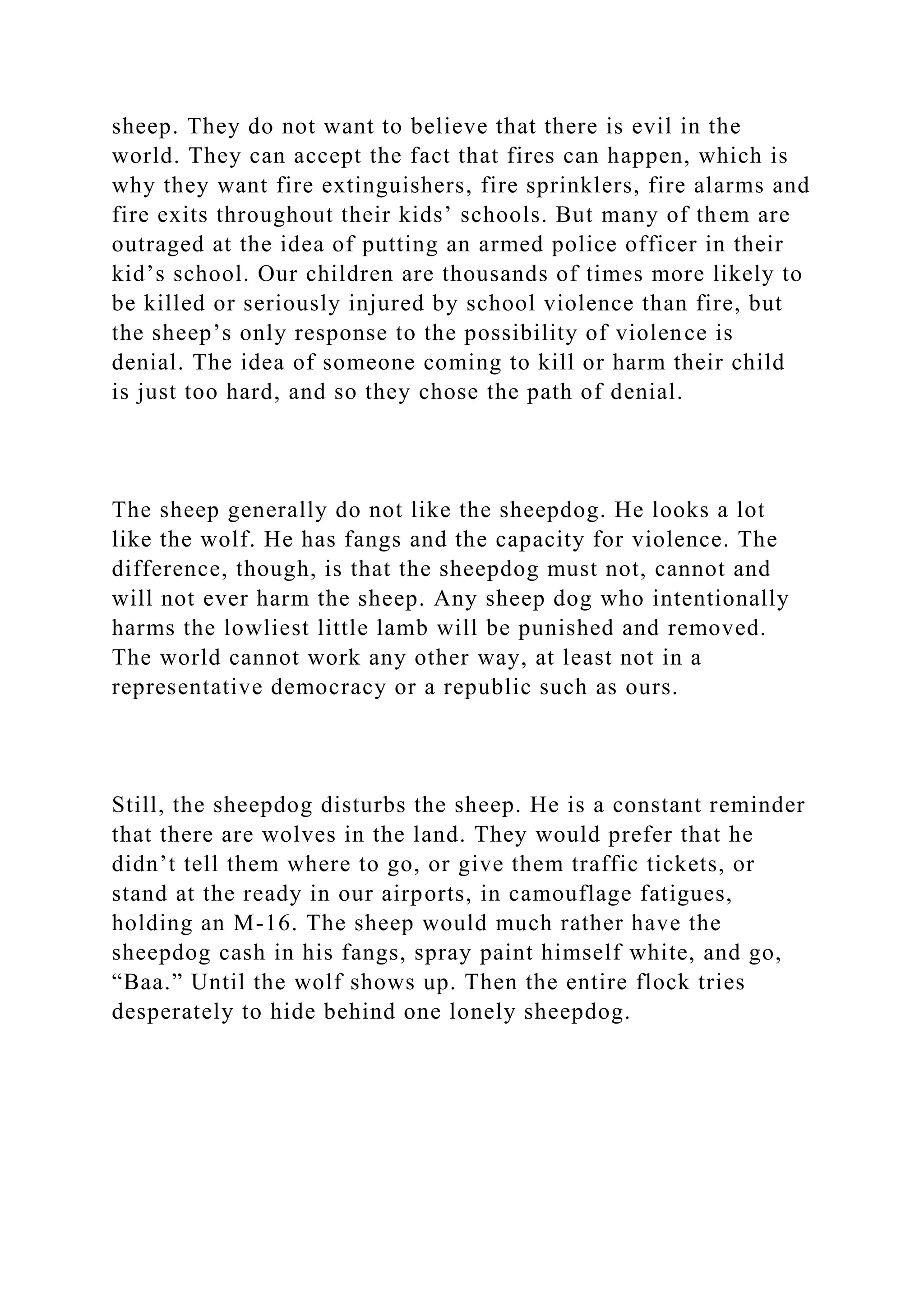 Sheepdog ConceptThe sheep would much rather havethe sheepdog.docx