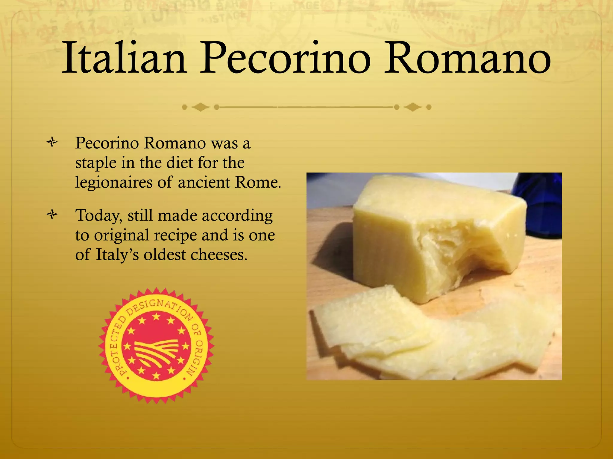 Sheep Milk Cheese of the Mediterranean Basin | PPT | Desserts and ...