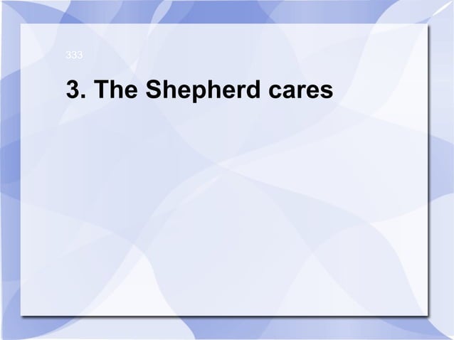 Sheep & shepherd | PPT