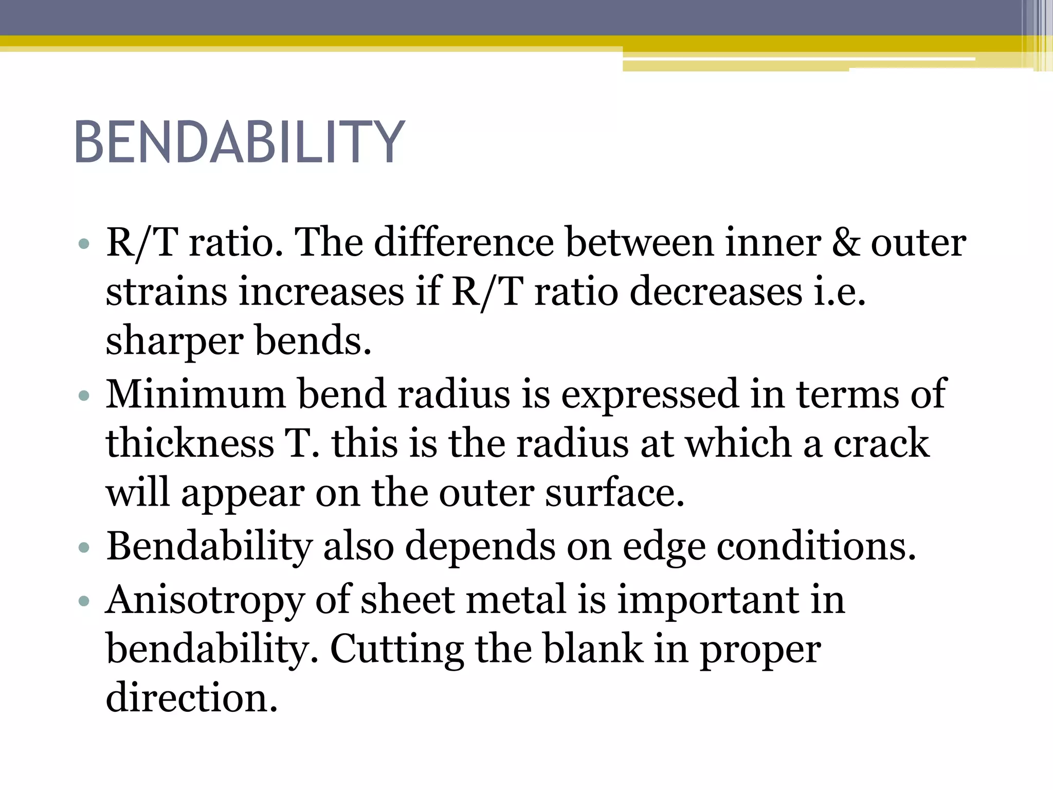 Sheet forming | PPTX