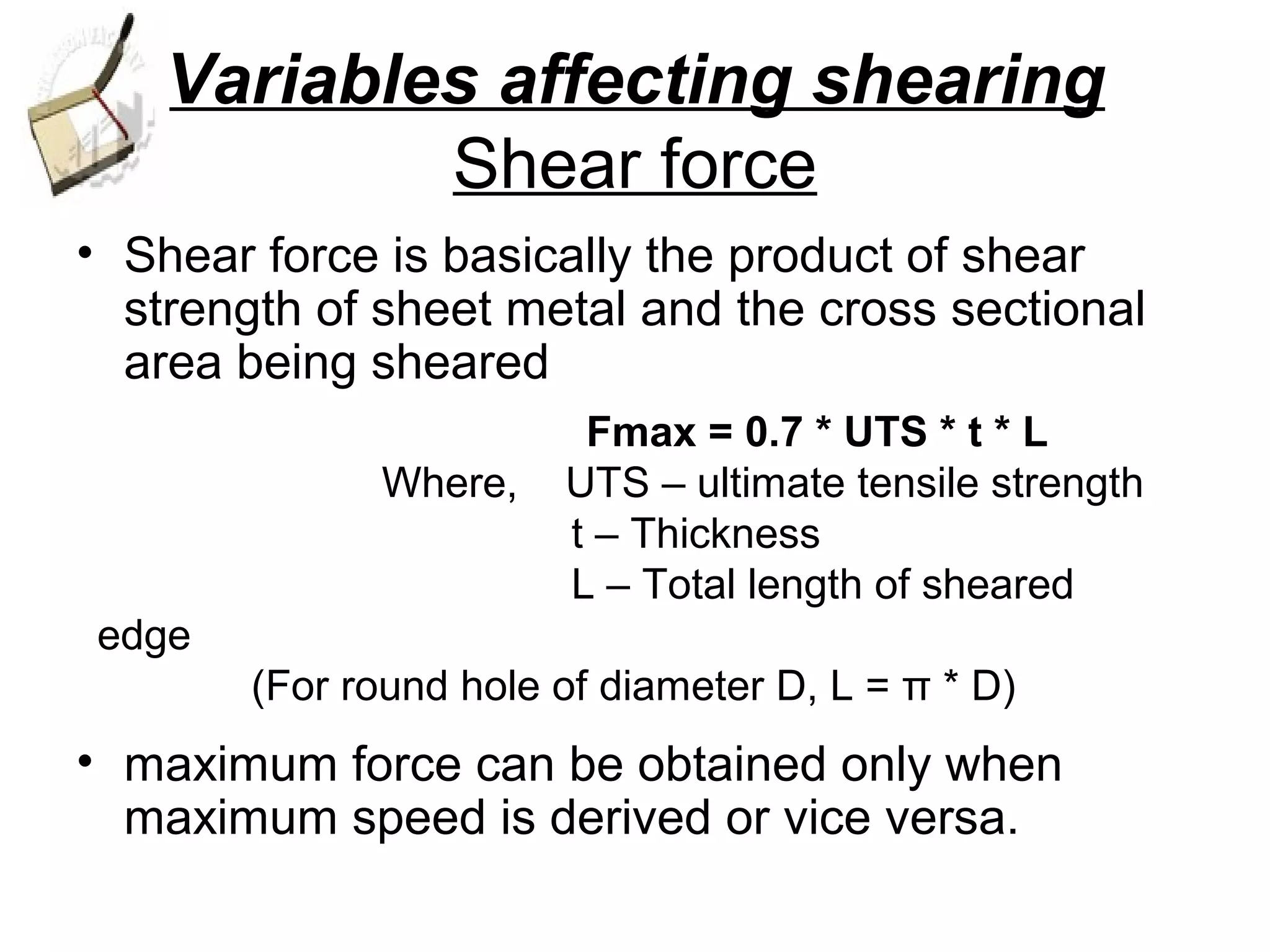 Sheet Metal Forming | PPT
