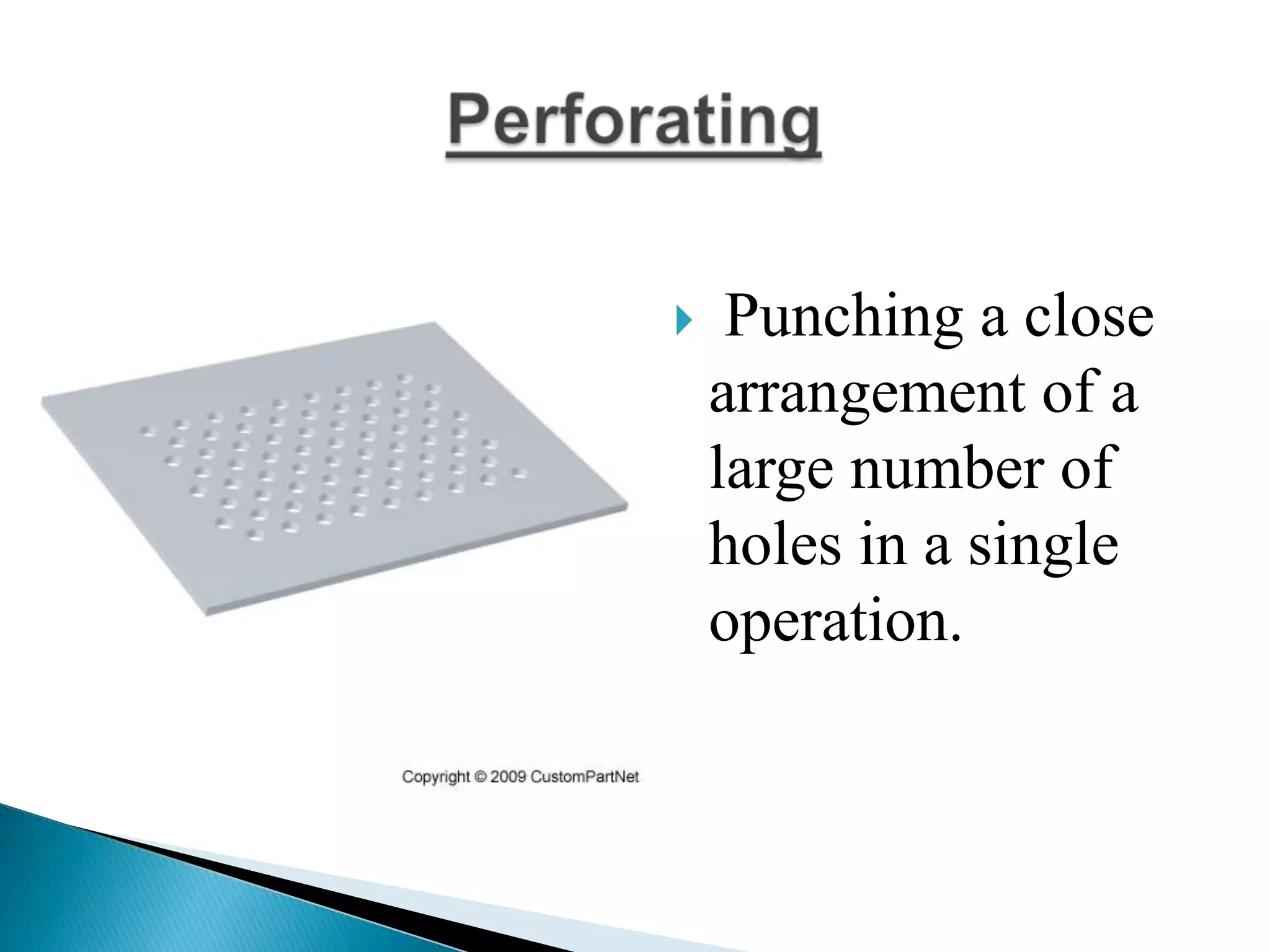 Sheet metal-operations | PPTX