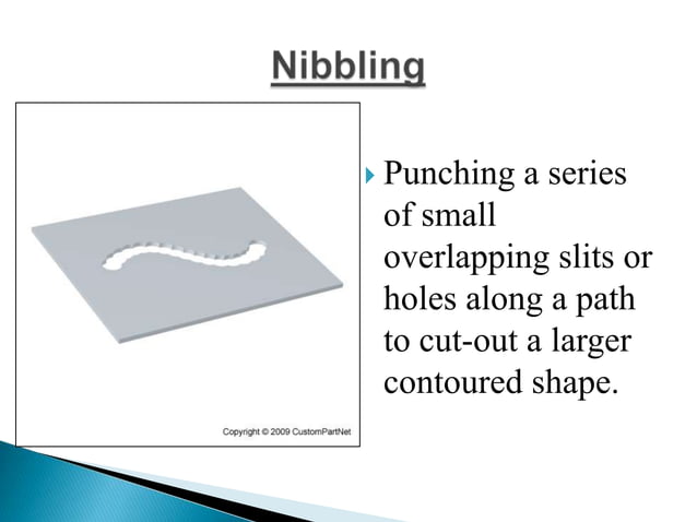 Sheet metal-operations | PPTX | Needlework | Arts and Crafts