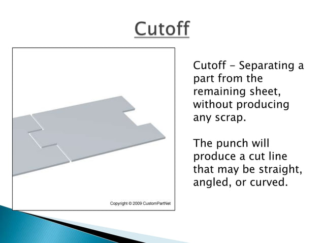 Sheet metal-operations | PPTX | Needlework | Arts and Crafts