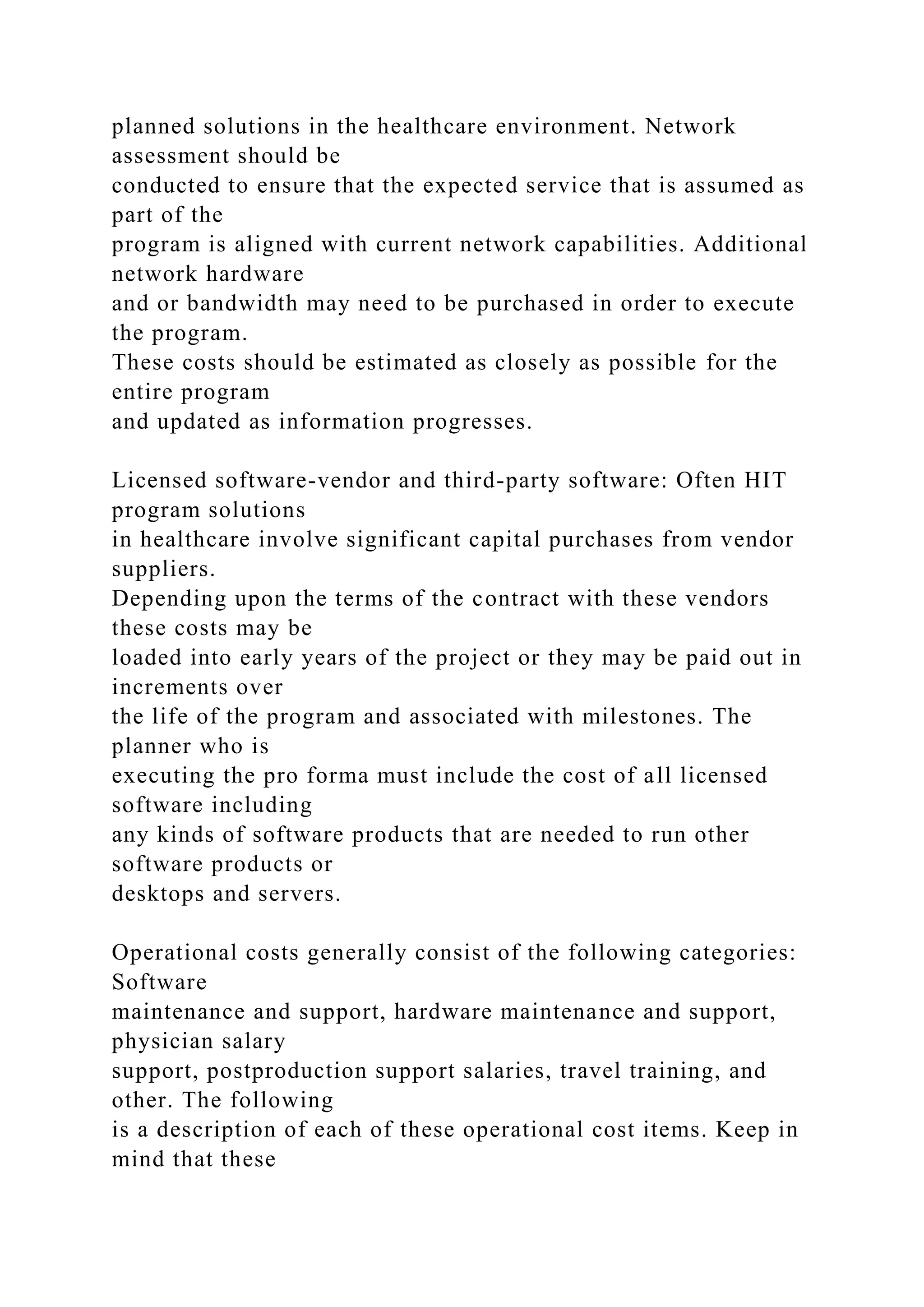 Sheet1HIT Program Pro Forma TemplateScope of Technology Implemena.docx
