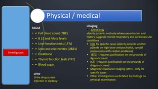Psychiatric assessment; management & formulation | PPTX