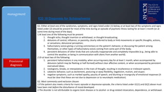 Psychiatric assessment; management & formulation | PPTX