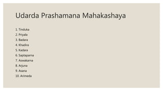 Sheetapitta, udarda and kotha | PPTX