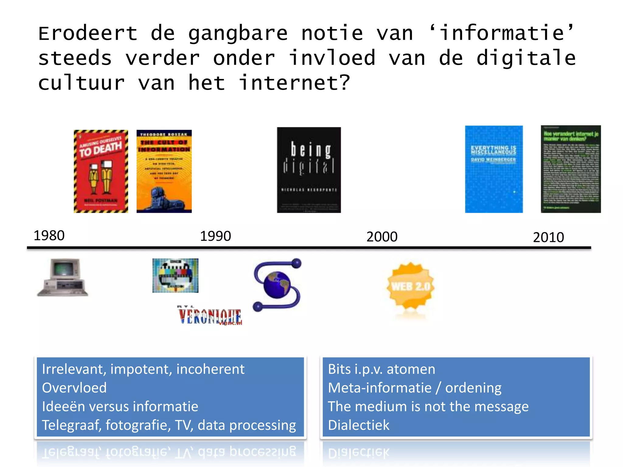 Column: een overvloed aan nieuwe media | PPTX