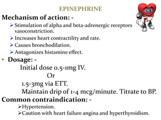 Inotropic agents, or inotropes, are medicines that change the force of ...