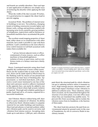 Use of Sheet Lead as the Protective Shielding | PDF