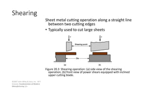 ppt on Sheet metal process | PPTX