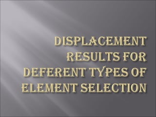assembly verification with deferent types of element with deferent ...