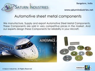 Sheet metal components | PPT