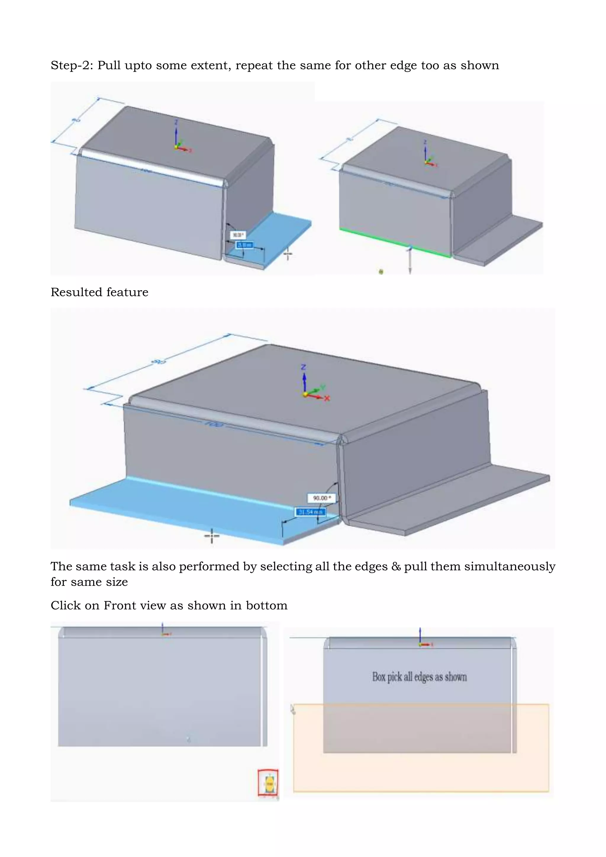 Sheet metal design in Solid Edge.docx