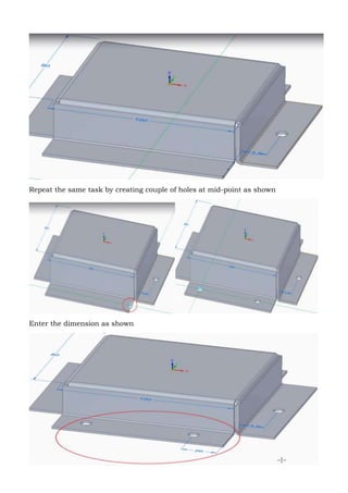 Sheet metal design in Solid Edge.docx