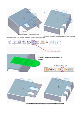 Sheet metal design in Solid Edge.docx