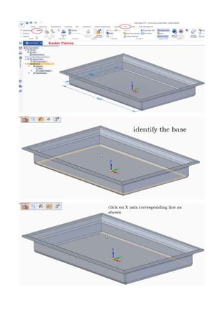 Sheet metal design in Solid Edge.docx