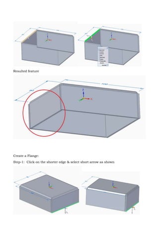 Sheet metal design in Solid Edge.docx