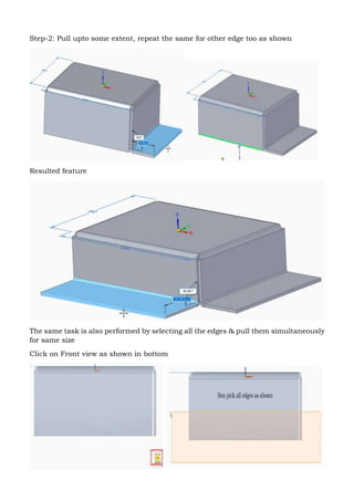 Sheet metal design in Solid Edge.docx