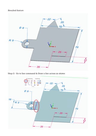 Sheet metal design in Solid Edge.docx