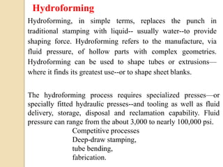 Sheet Metal Forming Operations ppt.pptx