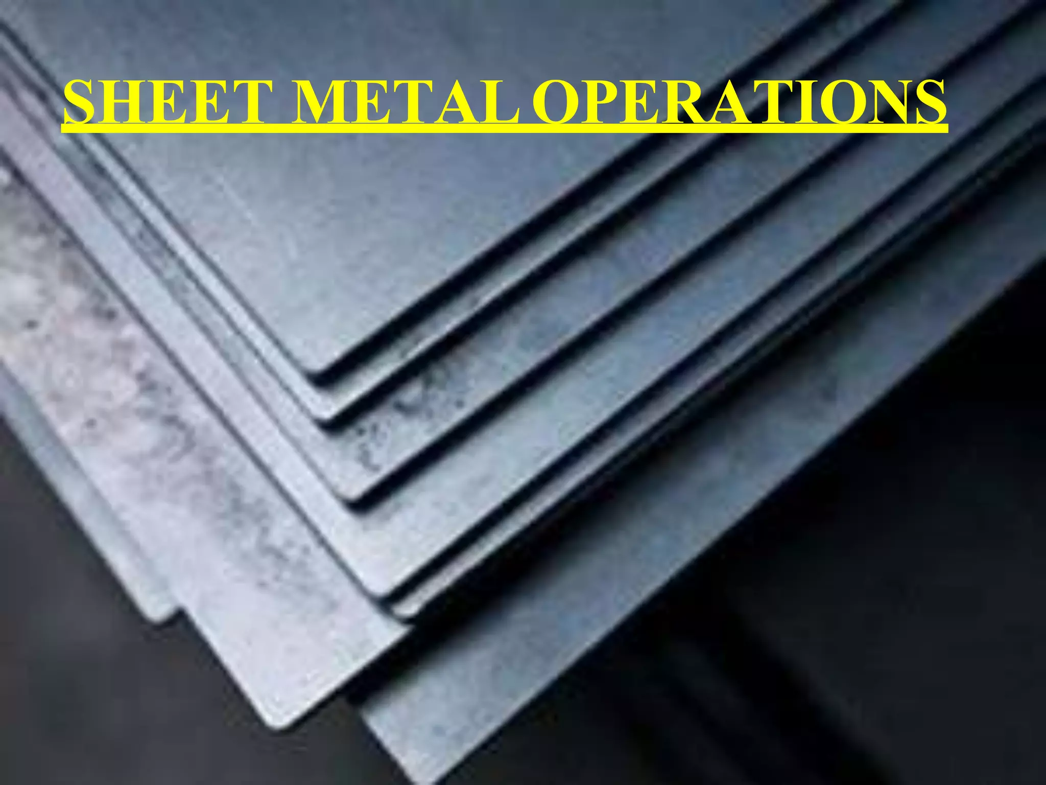 Sheet Metal operation.pptx