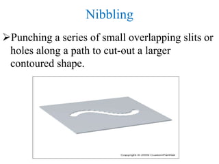 Sheet Metal Operations | PPTX