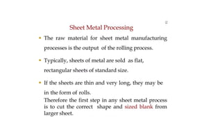 sheet metal operations and applications.pptx