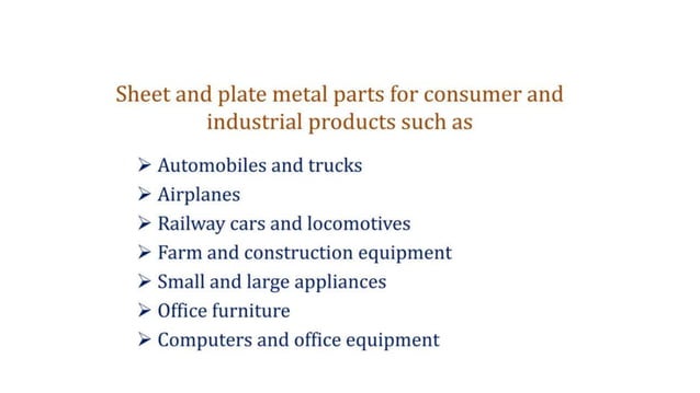 sheet metal operations and applications.pptx