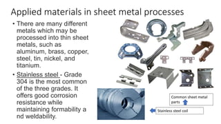 Sheet Metal Part Costing | PPTX