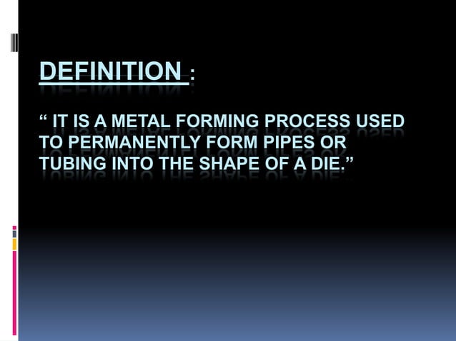 Sheet Metal Forming | PPTX