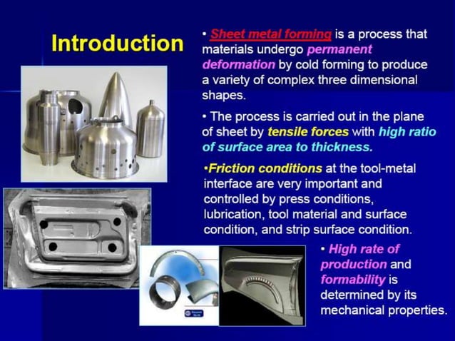 Sheet metal processes | PPT