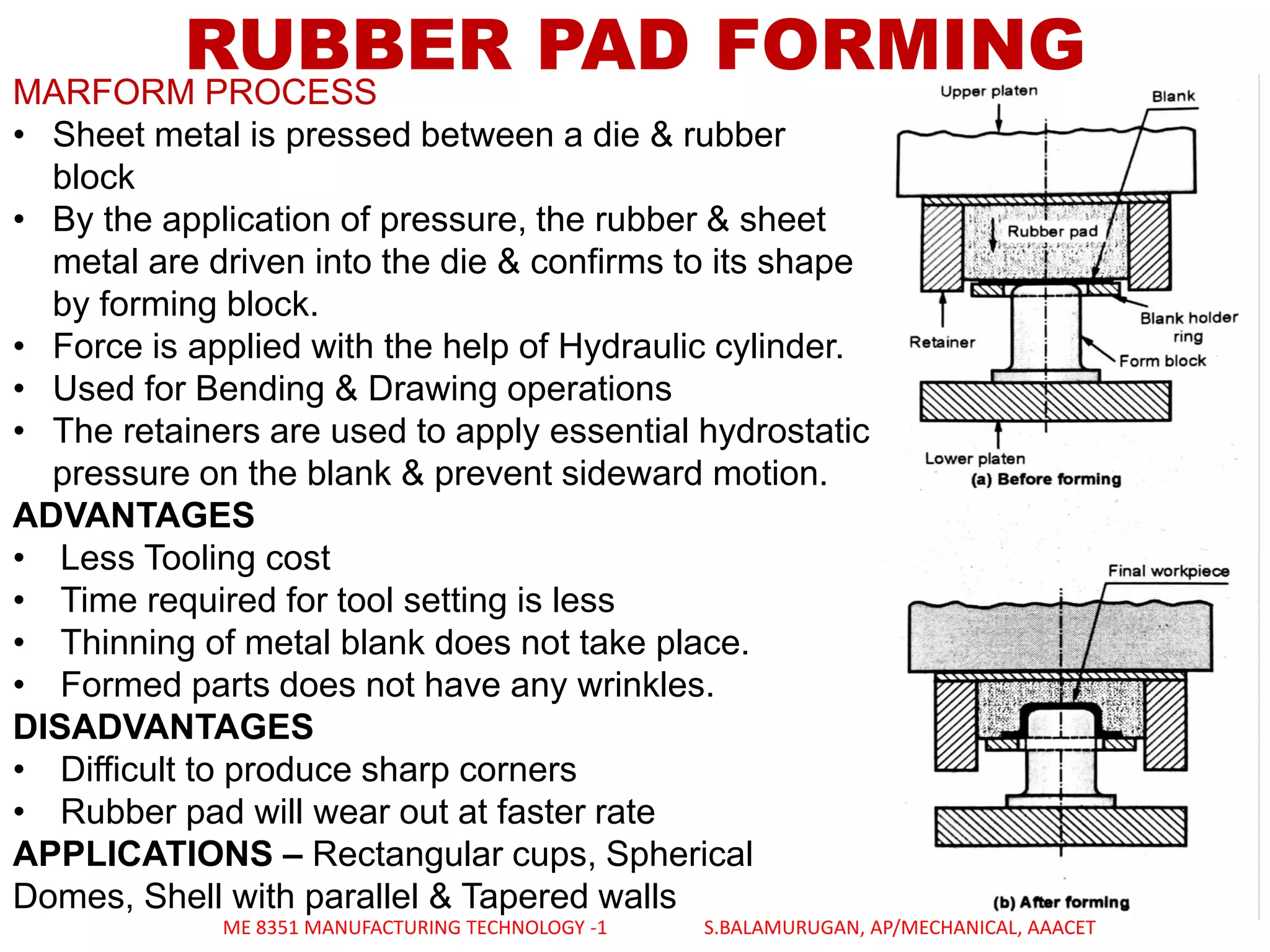 Sheet metal processes | PDF